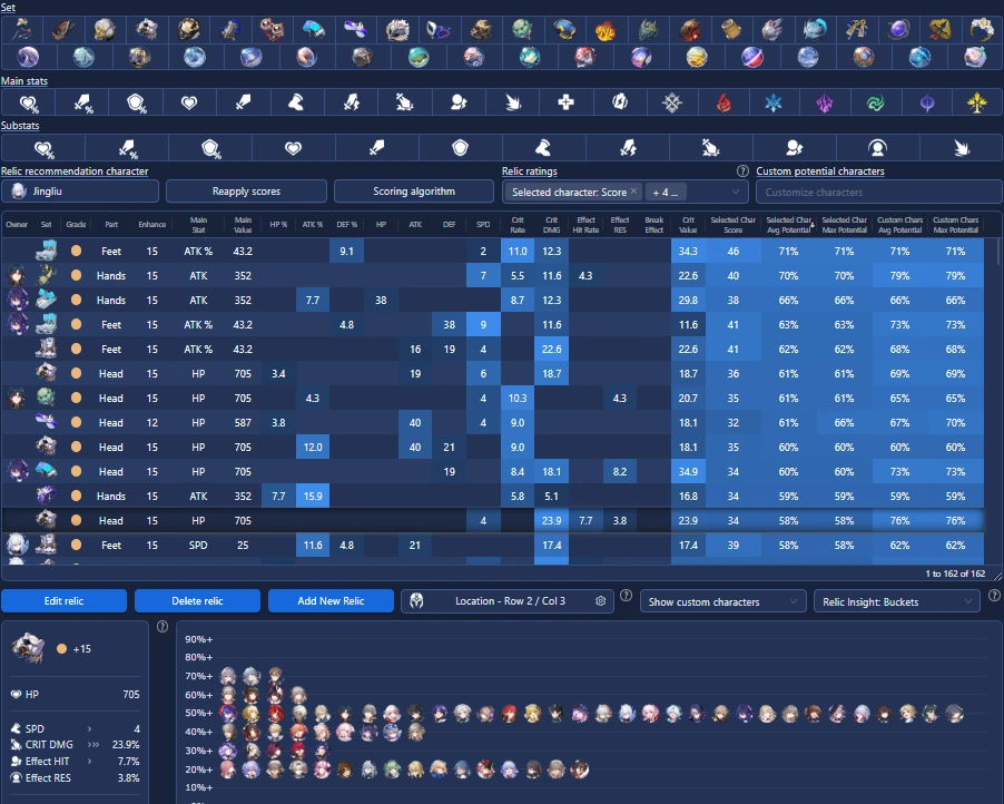 Fribbels Star Rail Optimizer